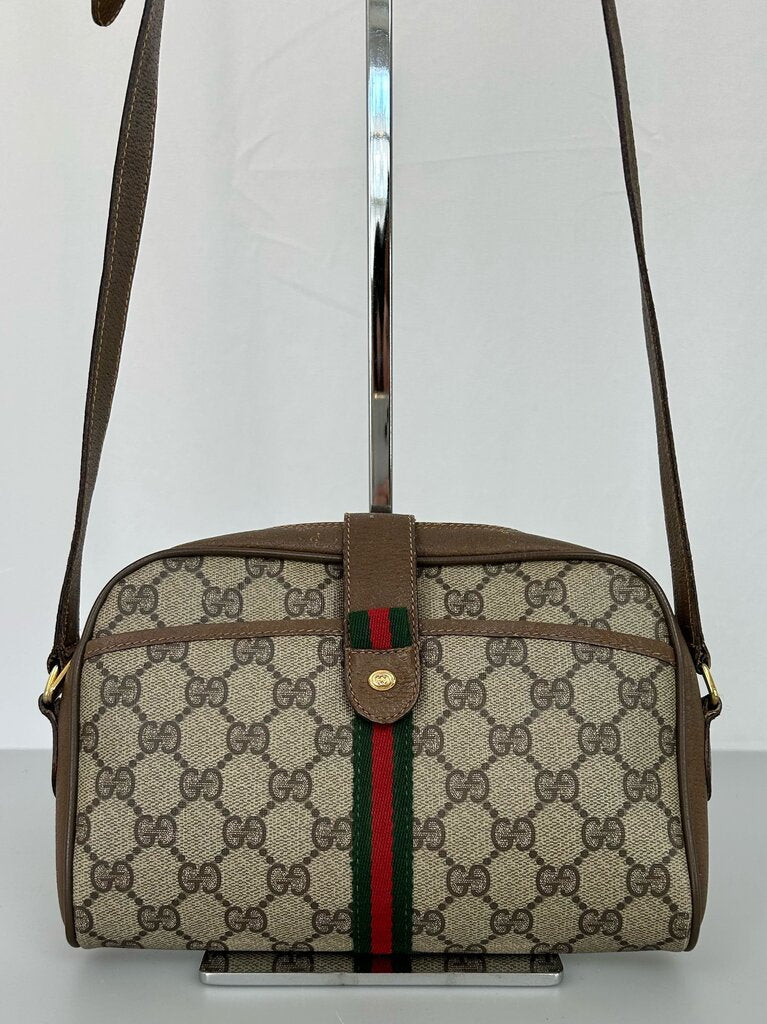 Gucci Vintage Triple Crossbody - Monogram Canvas – Found Consignment